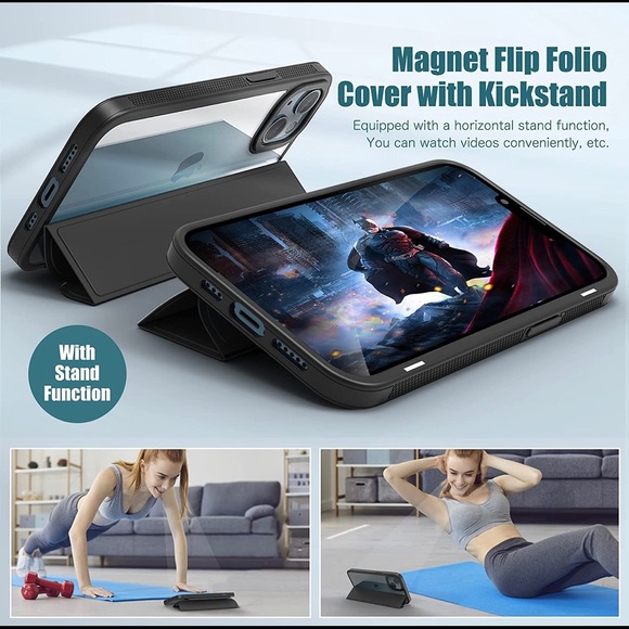 Accessories | Iphone 13 Detachable Case Come With A Clamshell Stand ...